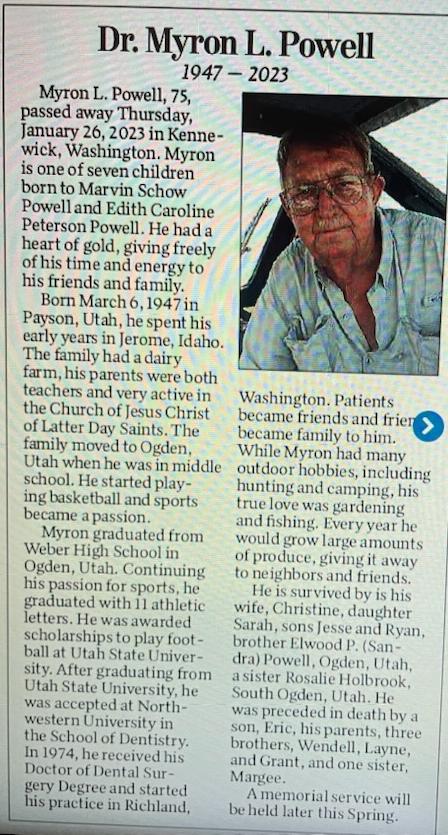 Weber High School Class of 1965